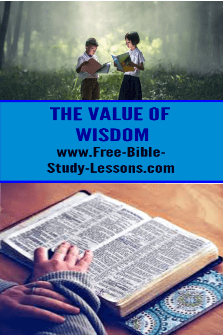 The Value Of Wisdom The Value Of Wisdom